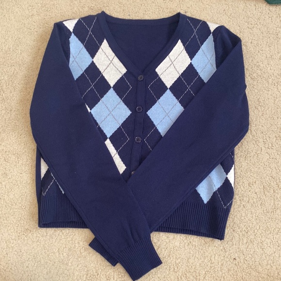 SHEIN | Sweaters | Shein Blue Cardigan | Poshmark
